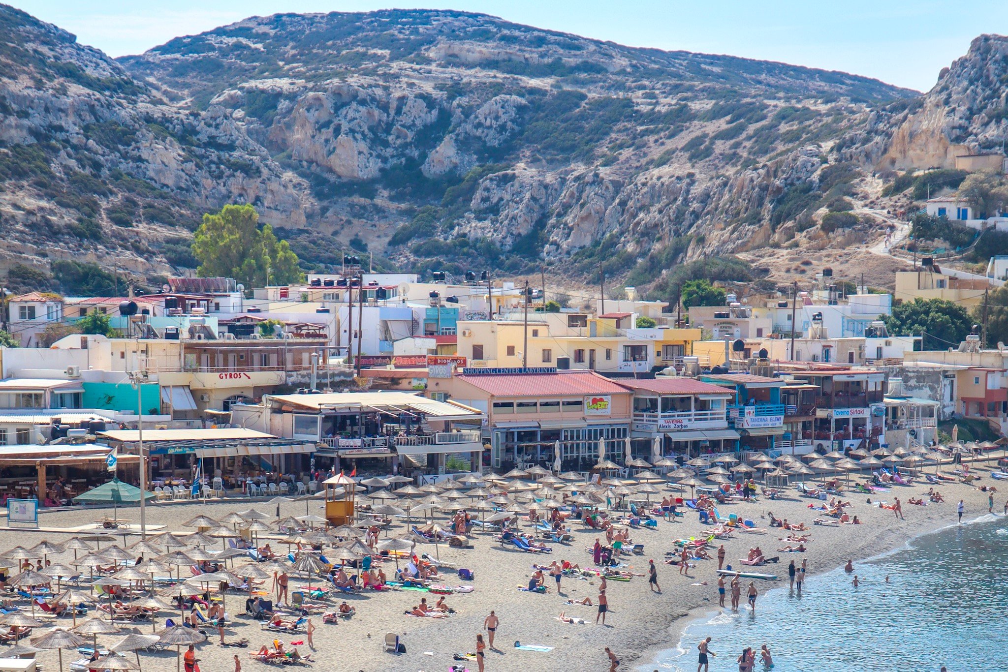 Getting Lost in the Hippie Caves of Matala Crete