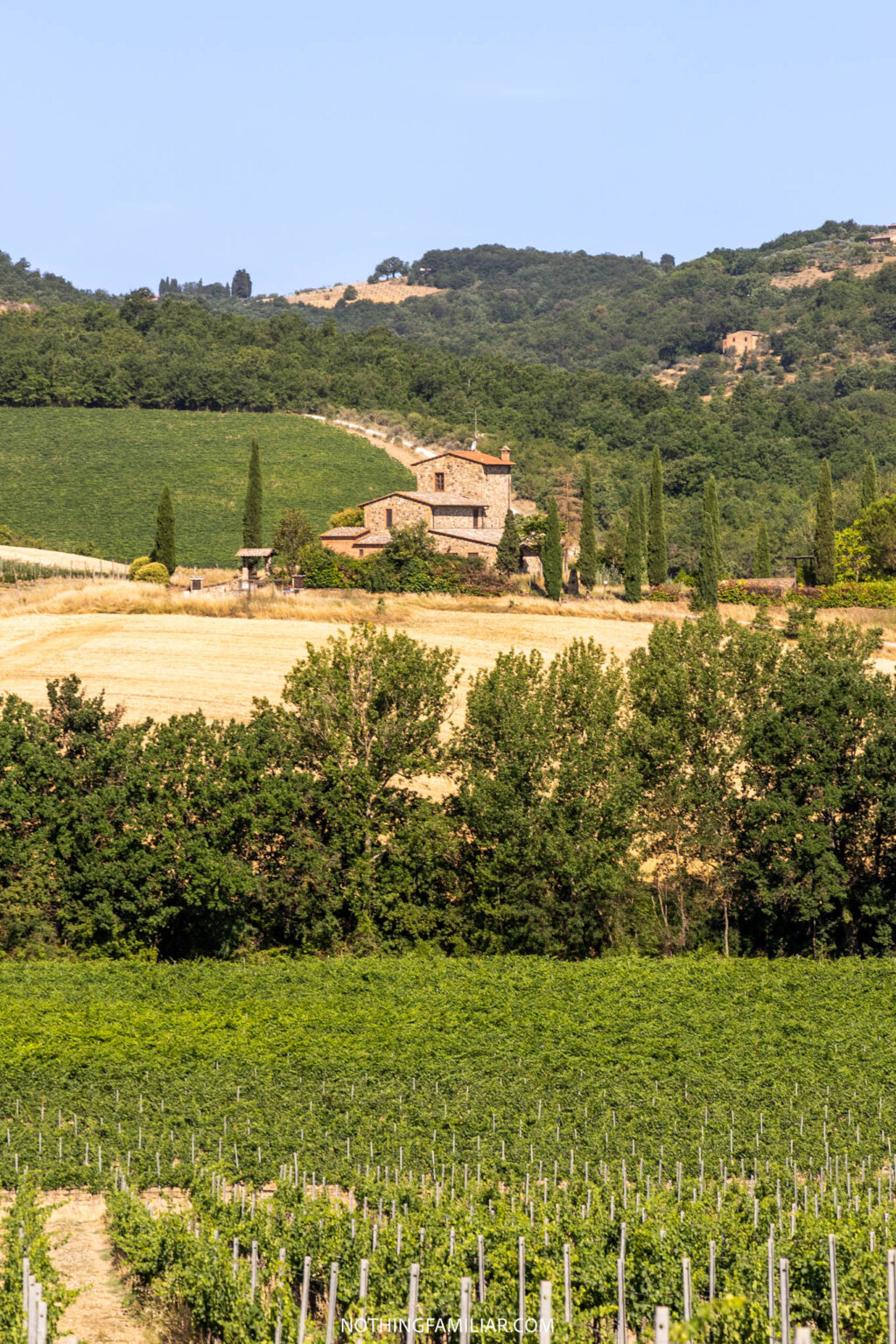How to Hike From Montepulciano to Montefollonico Italy
