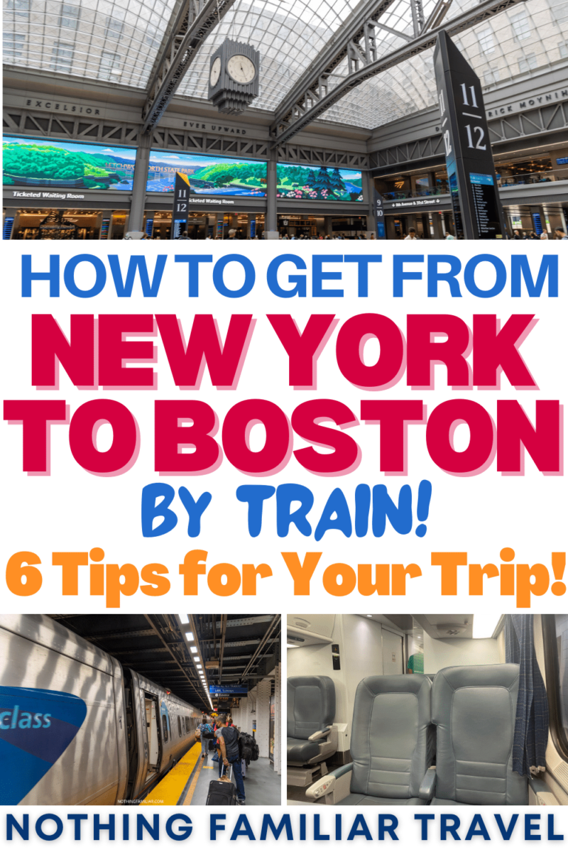 New York to Boston by Train: 6 Helpful Tips to Know First