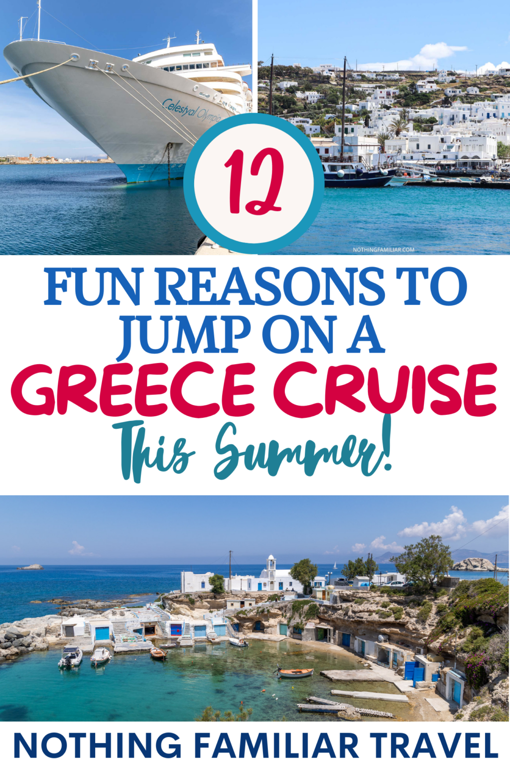 12 Fun Reasons to Jump on a Greece Cruise This Summer