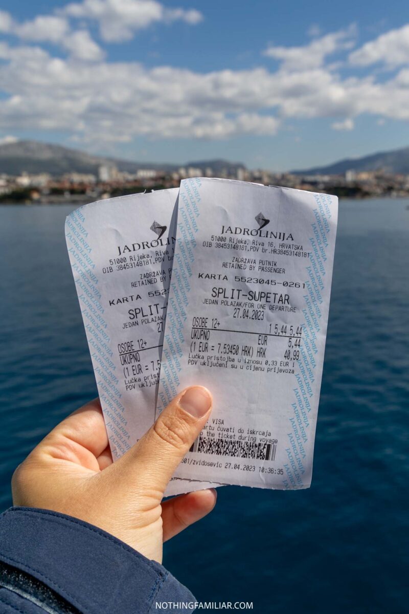 How to Get to Supetar Brac From Split (Easy Croatia Day Trip)