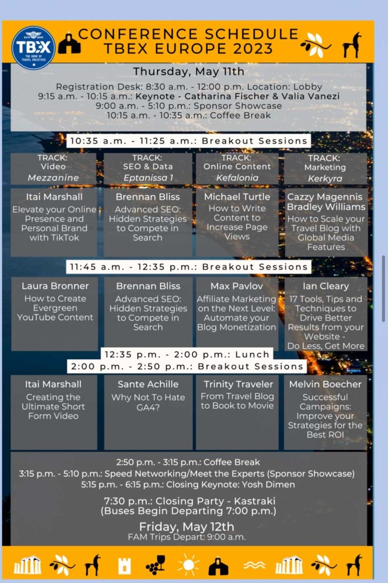 14 Tips to Crush Your First TBEX Travel Conference