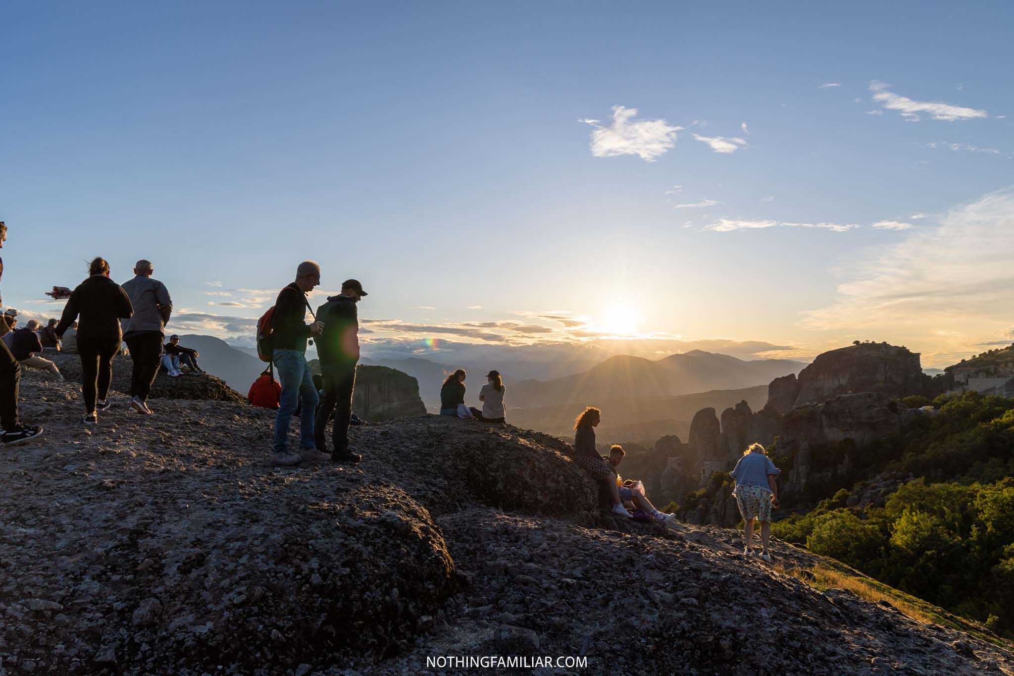 Why You Can't Miss THIS Meteora Sunset Spot in Greece!