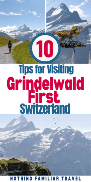 10 Tips For An Epic Day at Grindelwald-First Switzerland