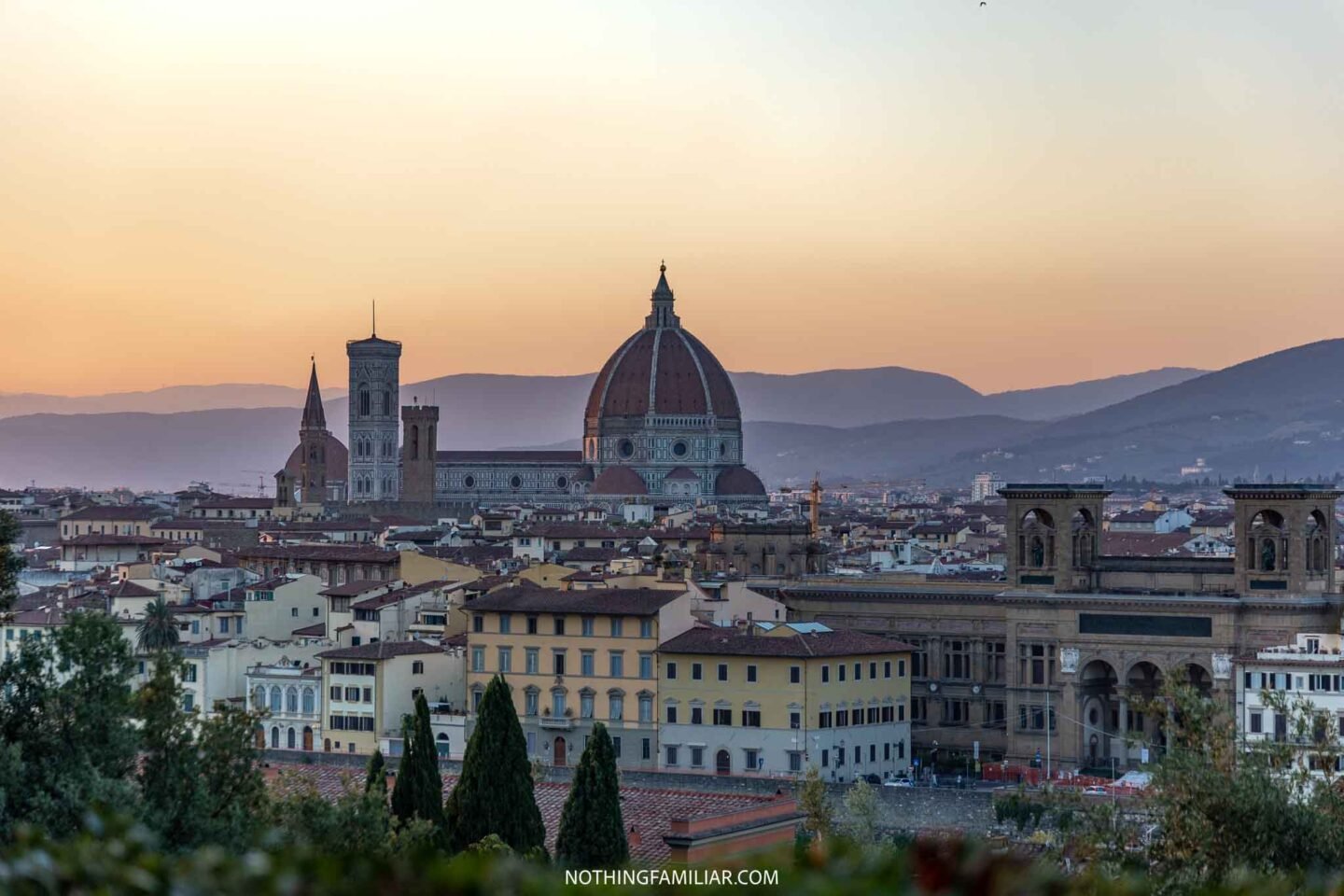 7 Tips For Sunset in Florence Italy at Piazzale Michelangelo