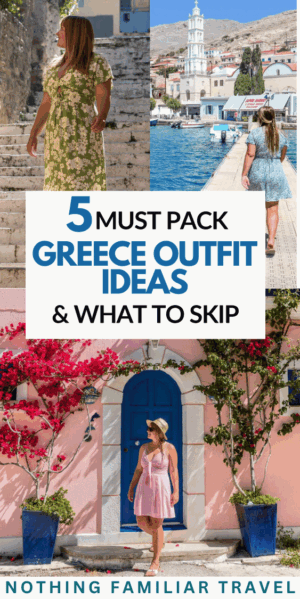 5 Greece Outfit Ideas to Pack For Your Island Holiday